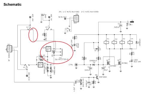 MFJ-1708B RF Sense TR Switch non-SDR to SDR Receive Power Splitting ...